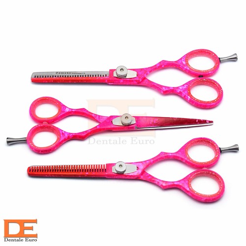 Barber Pink Hairdressing Scissors Thinning Hair Cutting Shears 6" Salon ...