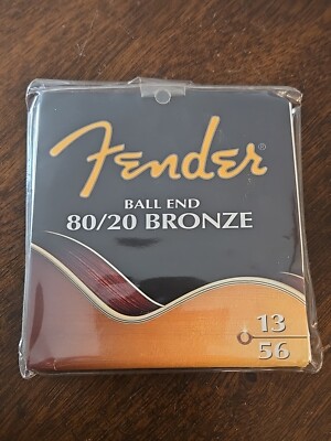 Fender Guitar Strings 6 String Ball End 70M 80/20 Bronze 13 56 | eBay