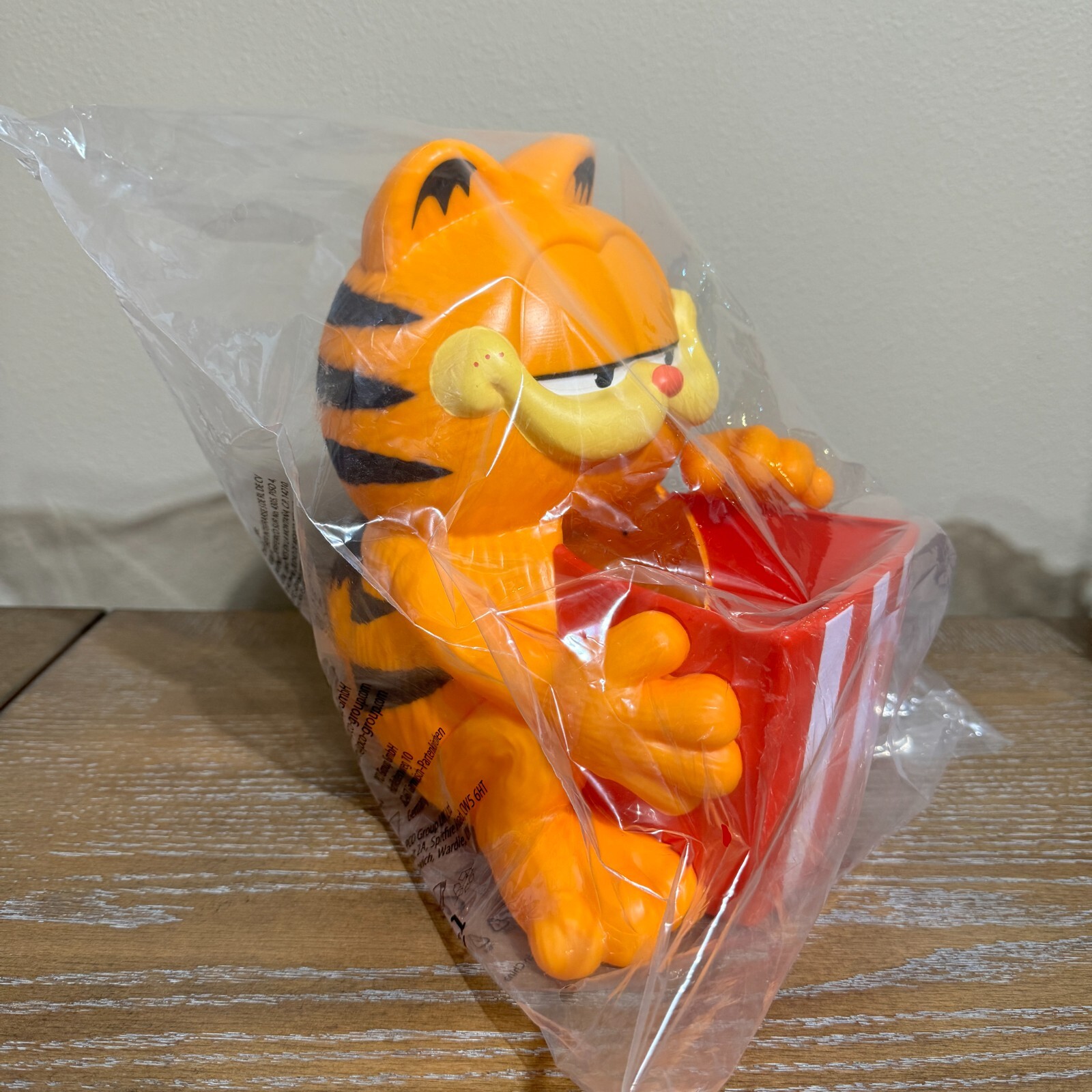 Garfield Cinemark Exclusive Popcorn Bucket (2024) New Sealed