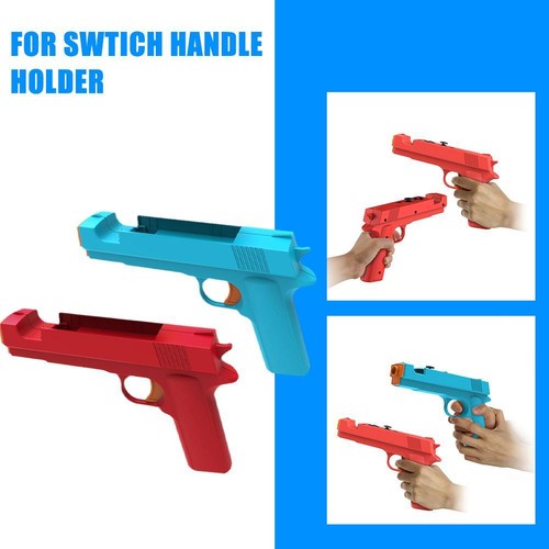 Gun Shape Handgrip Sense Joystick For Switch NS/NS Game Controll OLED ...