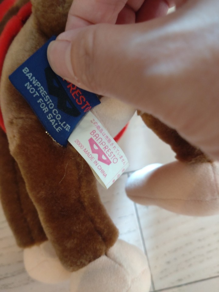 Donkey kong plush doll Banpresto Soft stuffed toy Diddy kong DX | eBay