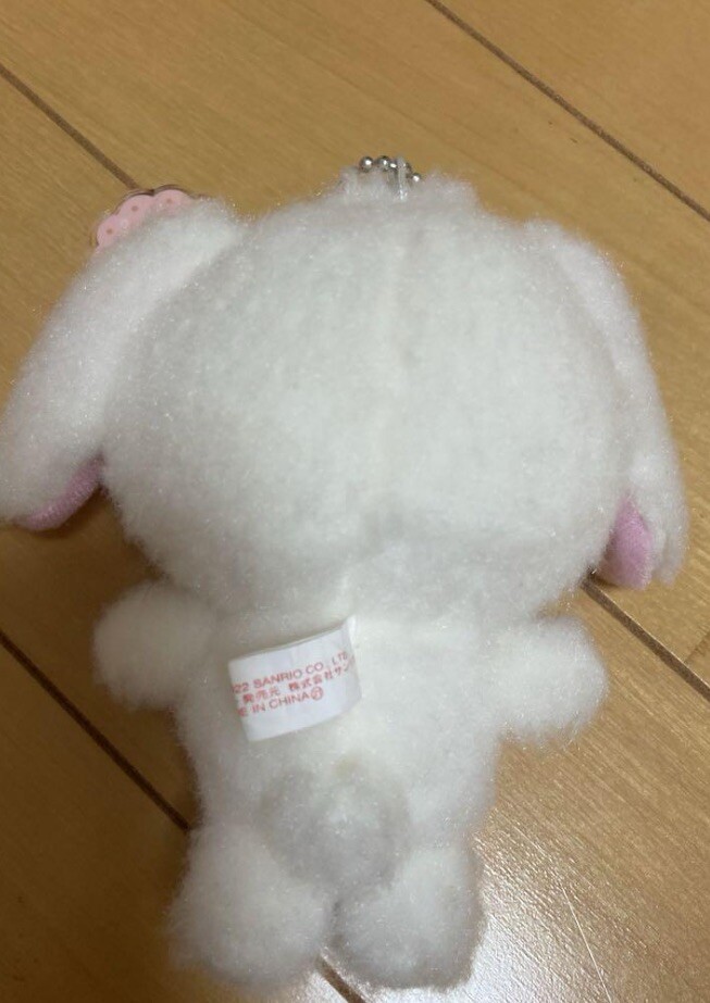 rare sanrio sugar bunnies shirousa plush keychain kawaii mezzo piano ...