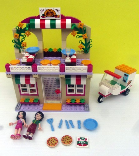 Lego FRIENDS Heartlake Pizzeria SET 41311 - 99.9% Complete - Great ...