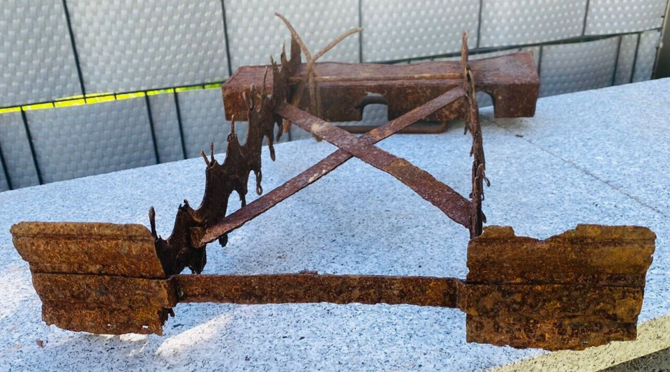 WW2 WEHRMACHT M24 STICK HAND GRENADES CASE BOX AMMUNITION METAL INSIDE ...