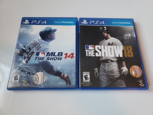 Mint Discs Lot of 2 Baseball Games MLB The Show 18 & 14 PlayStation 4 ...