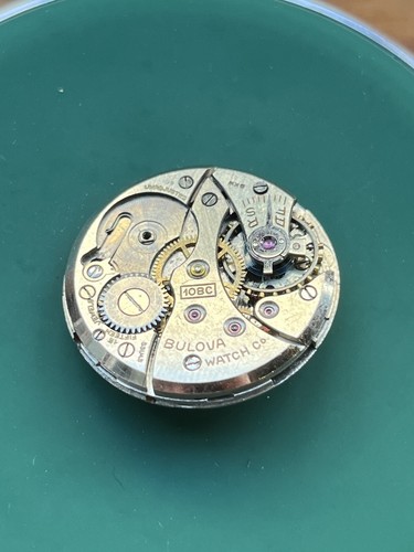 GOOD BALANCE Bulova 10bc Watch Movement 15j | eBay