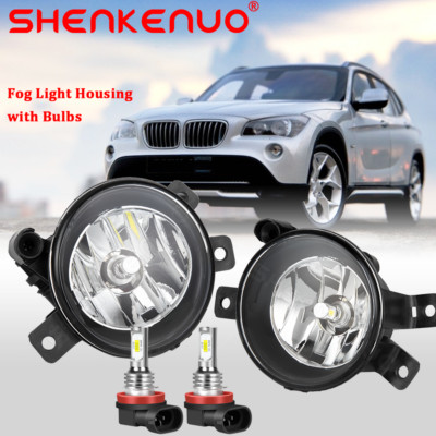 Pair For BMW X1 E84 2009-2012 2013 2014 2015 Front Car Fog Lamp Light ...
