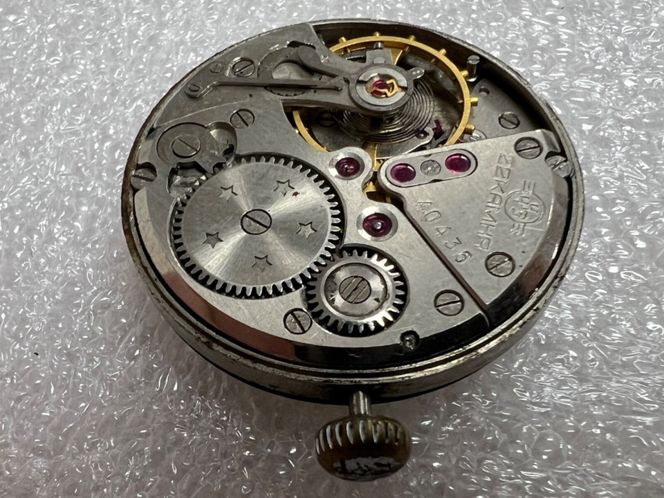 Vintage USSR Watch Movement VOLNA 22Jewels Cal.2809 plus Dial.For Parts ...