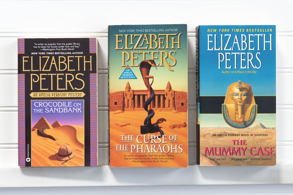 Elizabeth Peters AMELIA PEABODY Complete Series Lot of 20 (#1-20) Set ...
