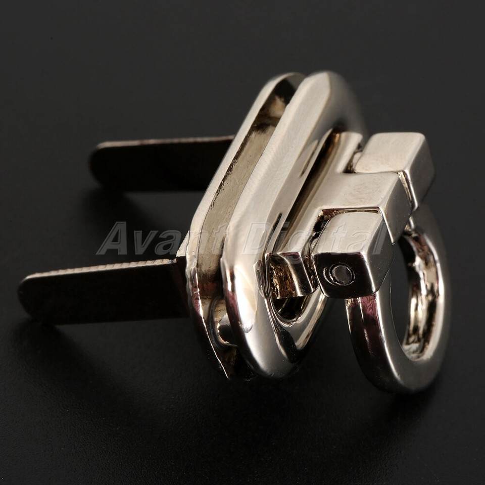 Metal Clasp Turn Lock 4Colors Twist Lock For DIY Craft Handbag Bag ...