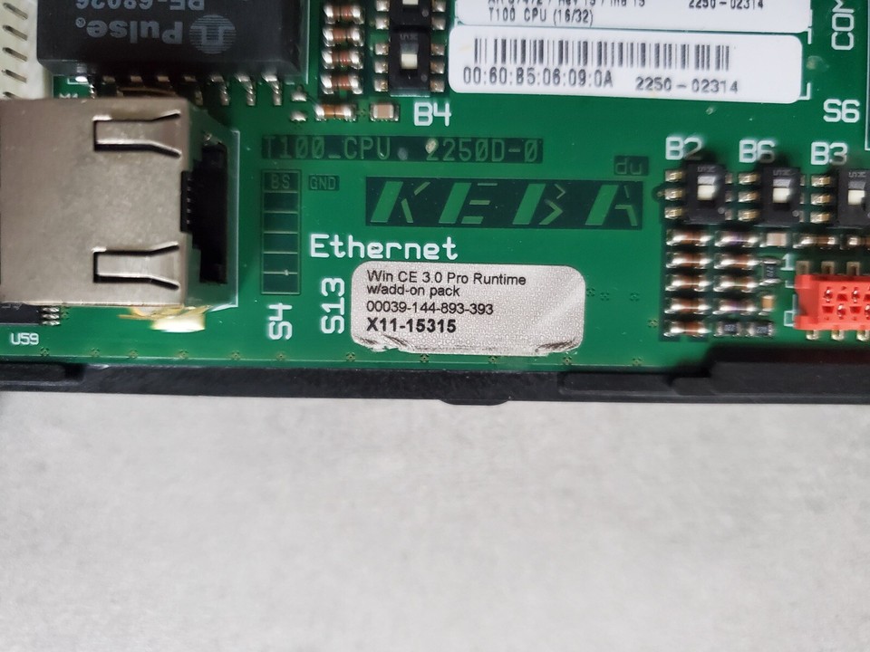 Keba Ketop Panel T100 C100 D-CE Pcb Motherboard 2250-02314 | eBay