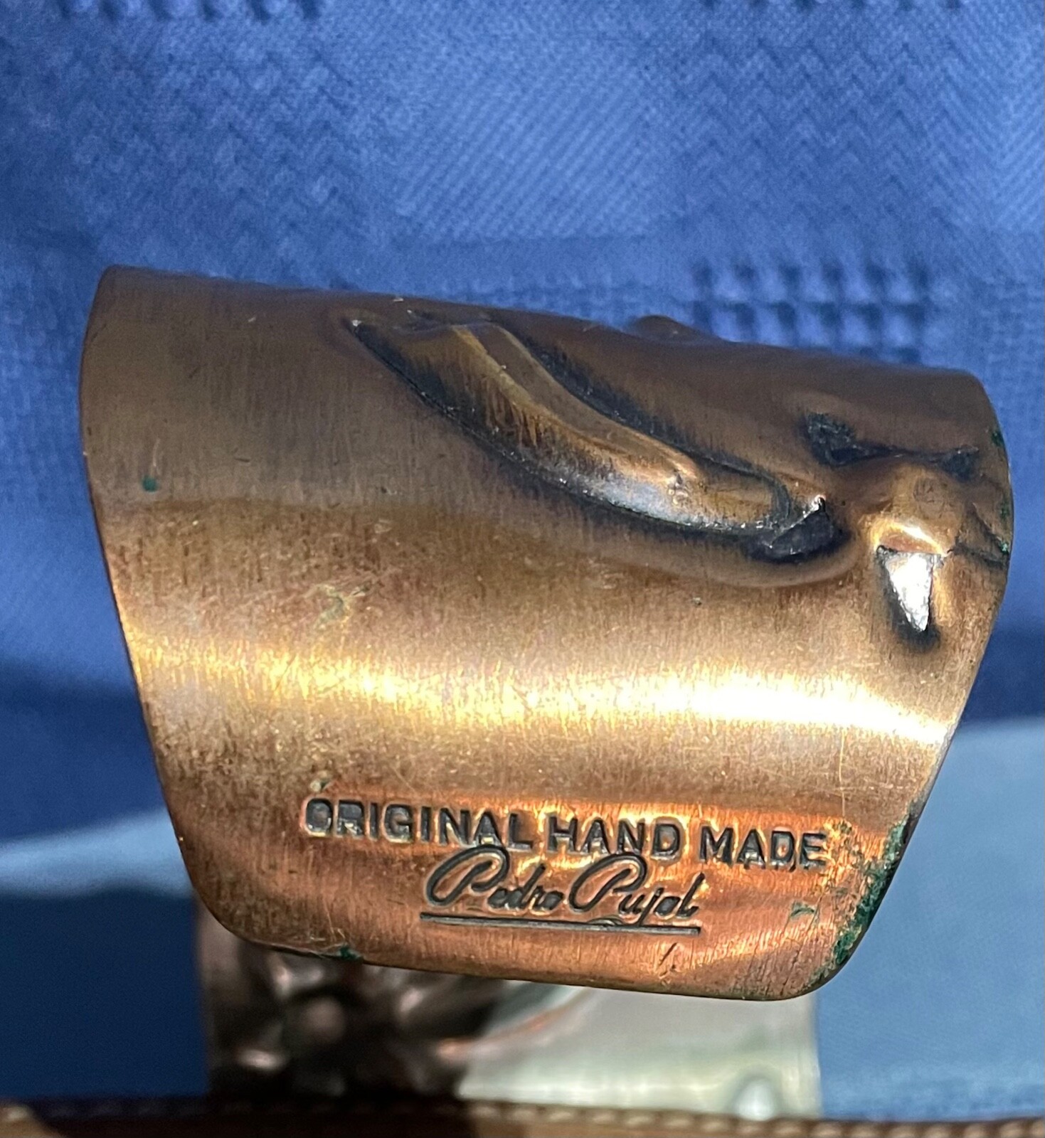 Vintage Original PEDRO PUJOL Signed/Stamped Modernist Copper Cuff ...