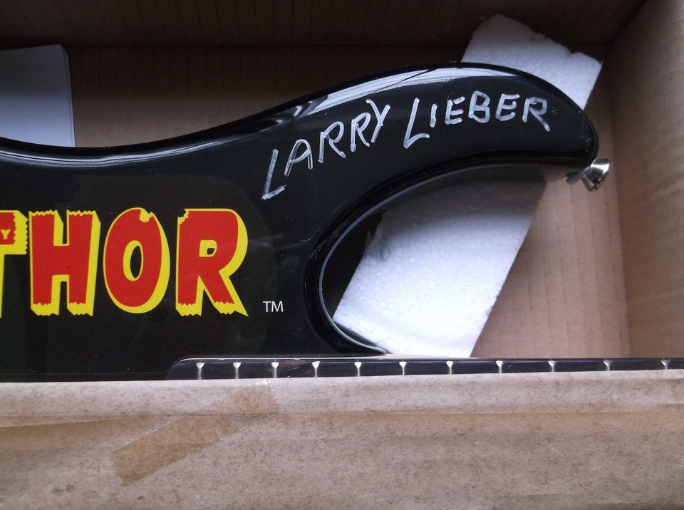 STAN LEE LARRY LIEBER JOE SINNOTT WALT SIMONSON SIGNED THOR PEAVEY ...