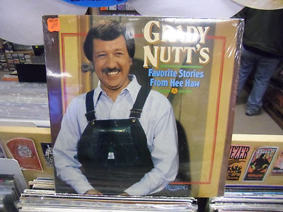 Grady Nutt Favorite Stories From Hee Haw LP 1984 Riversong EX IN Shrink ...