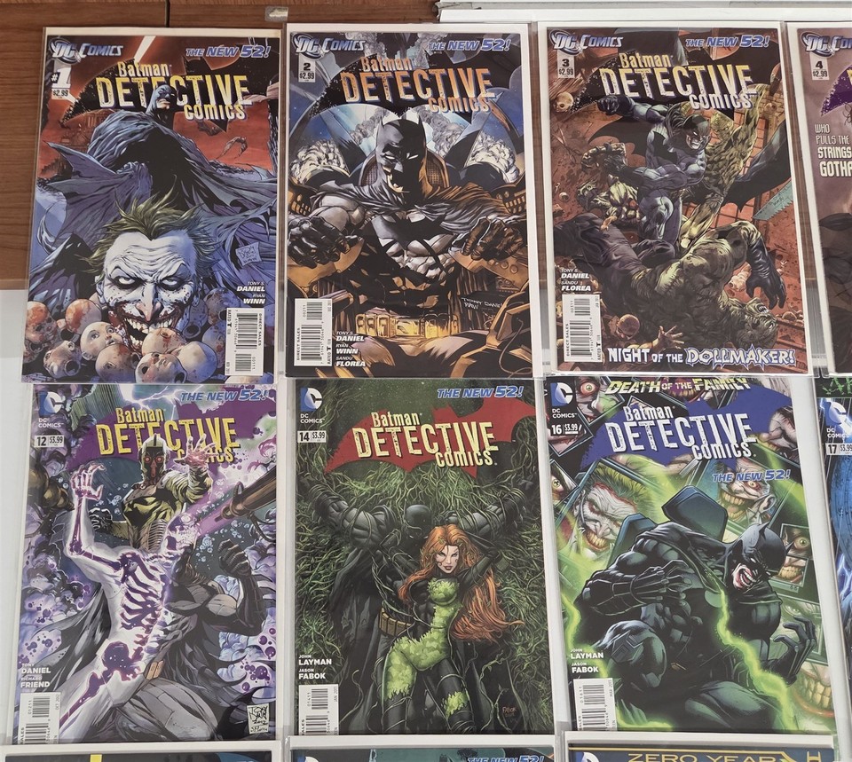 DETECTIVE COMICS NEW 52 (2011) #1-44 Comic Partial Run Lot Batman HI ...