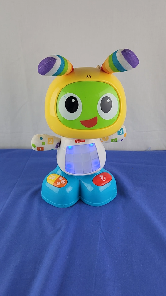 Fisher Price Bright Beats BeatBo Dance and Move Interactive Robot ...