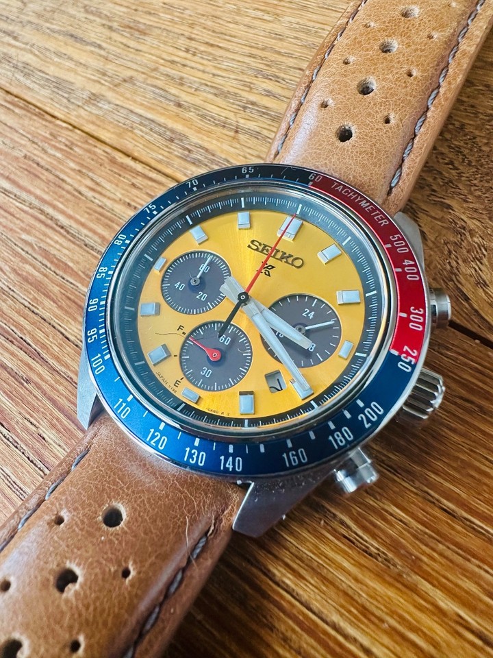 Seiko Prospex Pogue Speedtimer 1969 Reissue Watch Near Mint