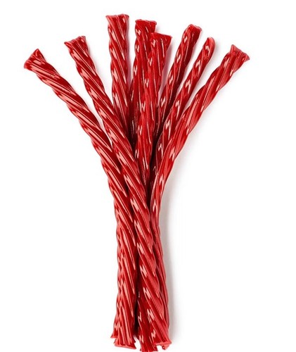 TWIZZLERS Twists Strawberry Flavored Chewy Candy Low Fat 5 lb Bulk ...