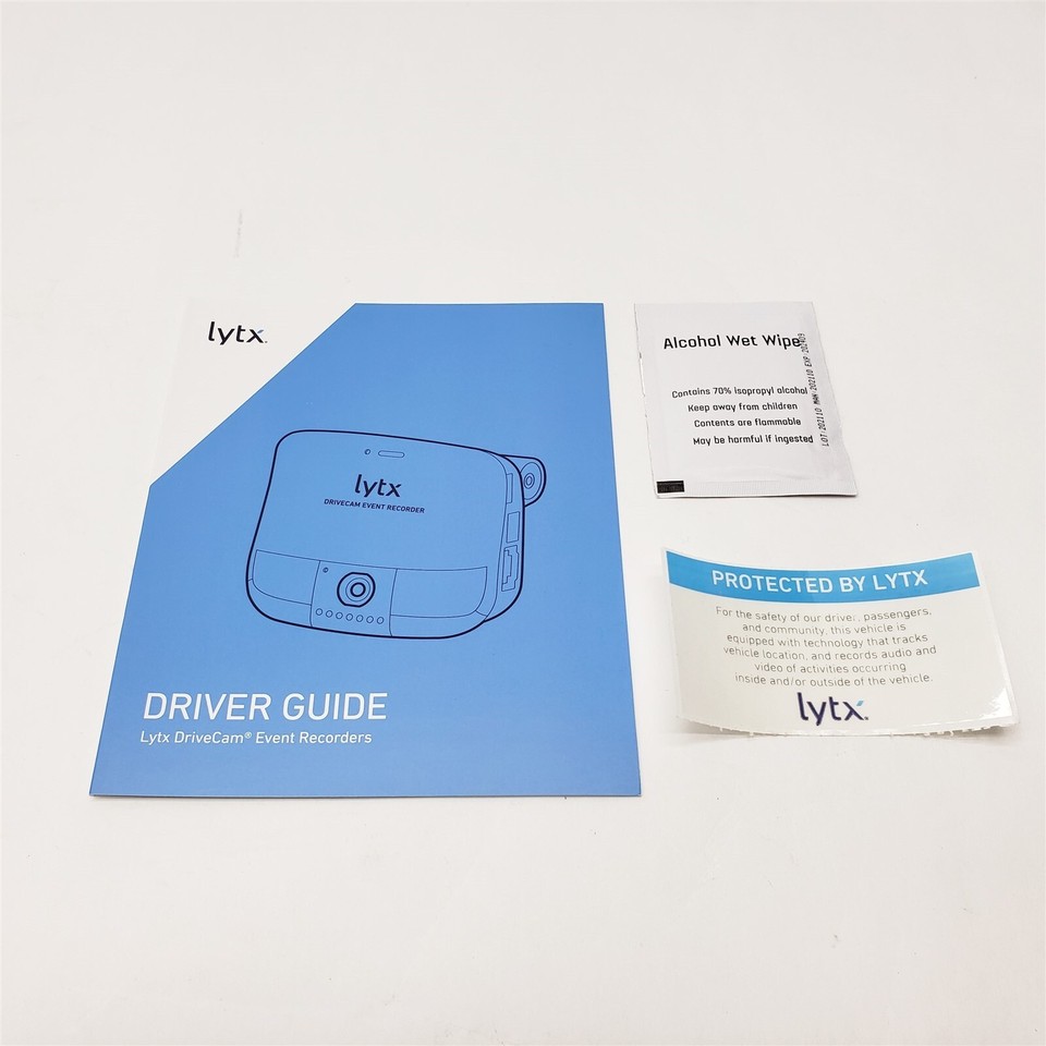 Lytx SF300 DriveCam Fleet Dash Cam Recorder New DC-7000-01 w/Vehicle ...