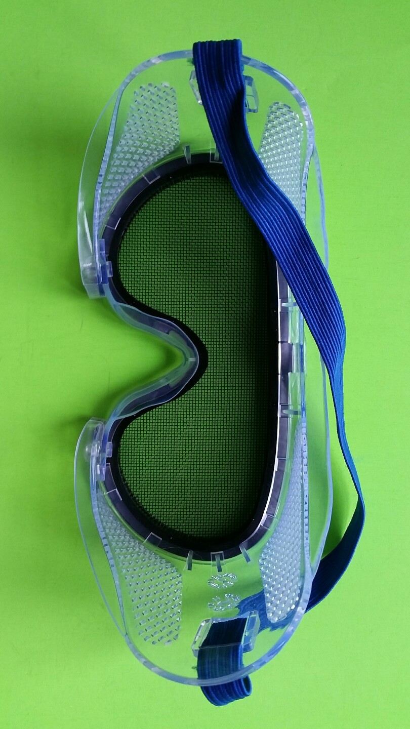 MESH SAFETY GOGGLES FITS OVER GLASSES FOR TRIMMER OR CHAINSAW ANSI Z87 ...