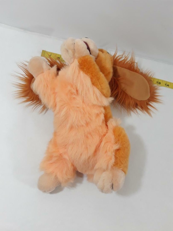 DISNEY STORE 13" Stuffed Plush LADY & The Tramp DOG Laying Toy | eBay