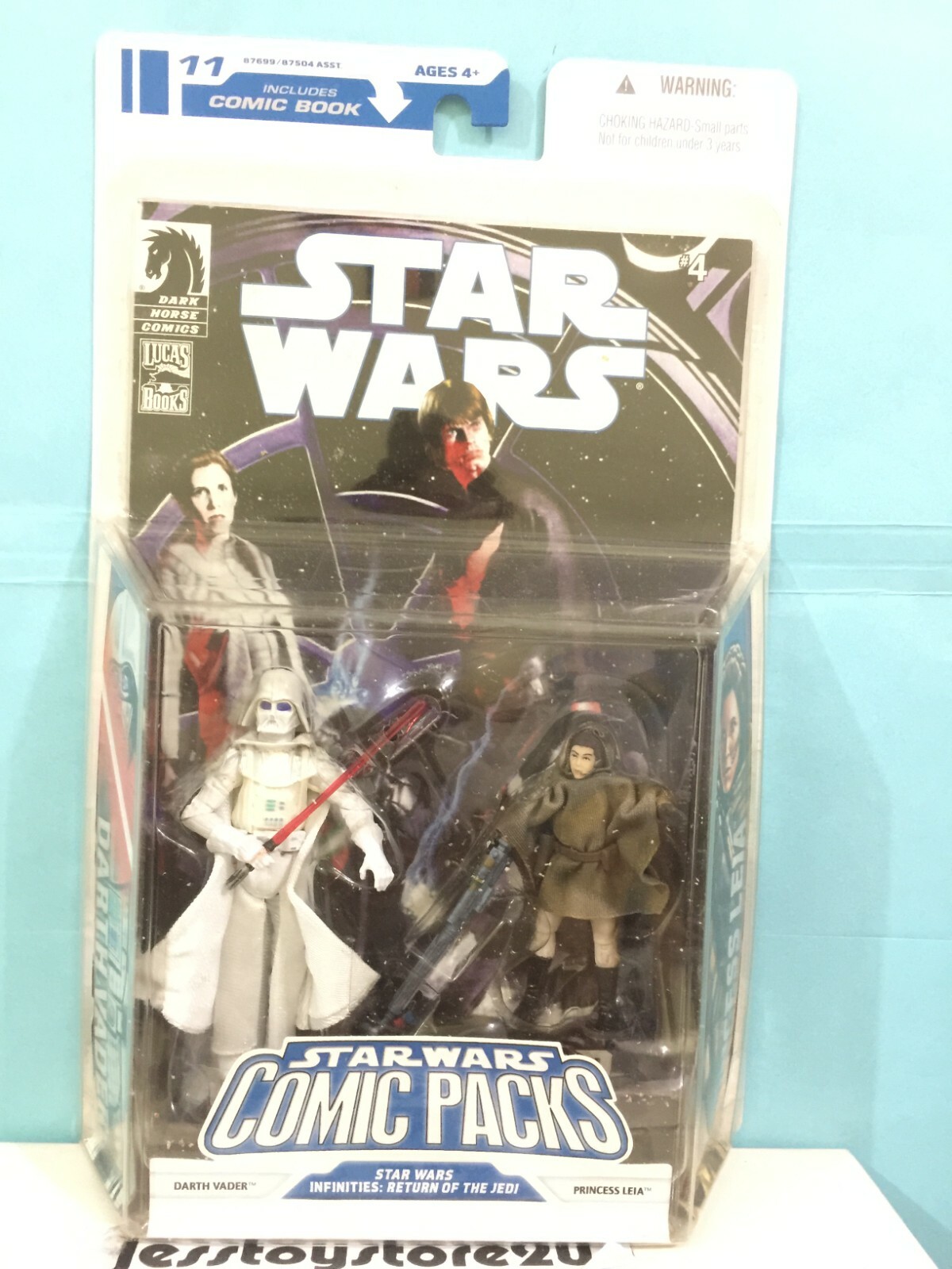 STAR WARS Infinities Return of the Jedi Darth Vader Princess Leia Comic ...