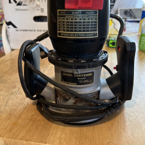 Craftsman 315.174771 Electronic Router 25000 MAX RPM | eBay