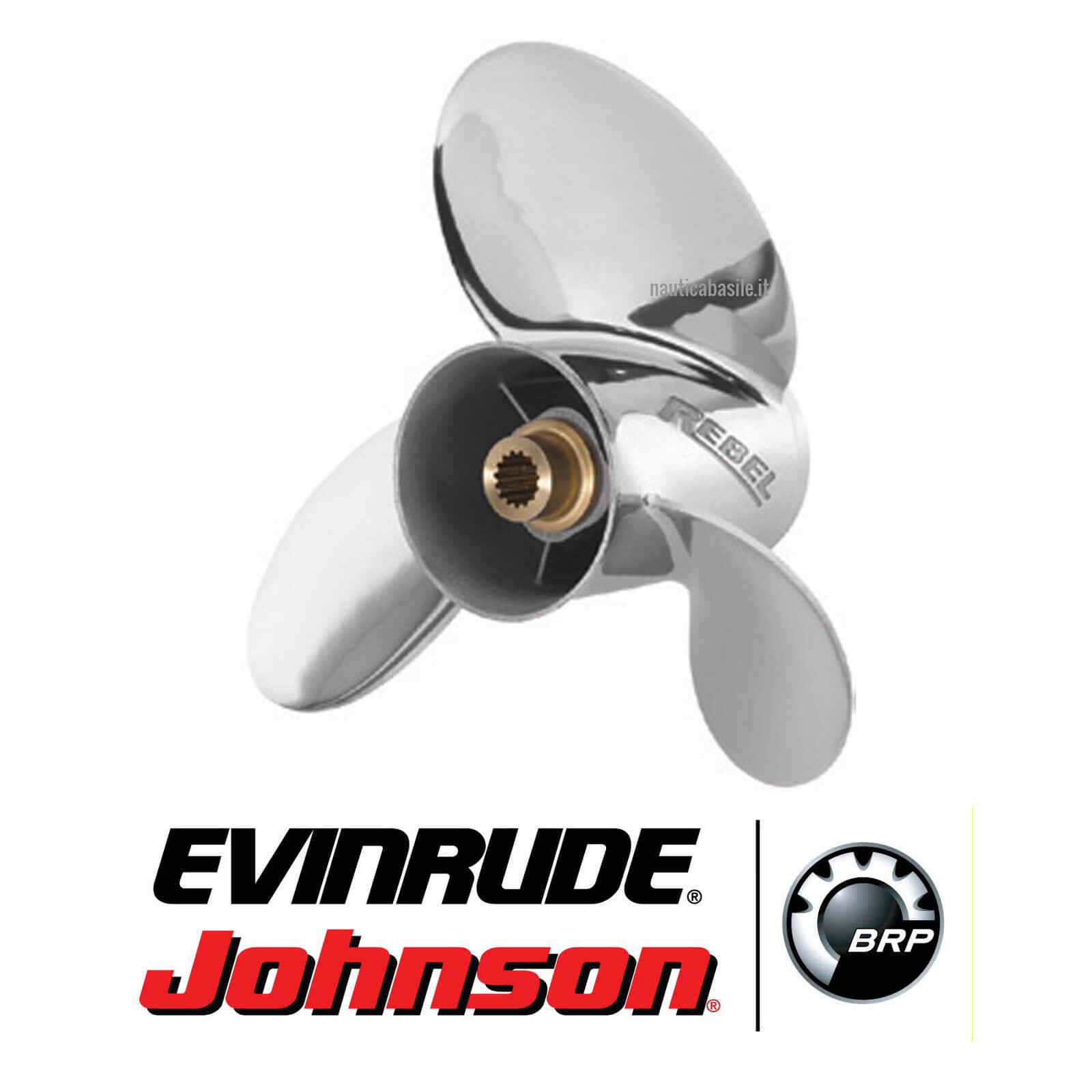 Rebel TBX Propeller Evinrude Johnson BRP - 1 PC - 763986 | eBay