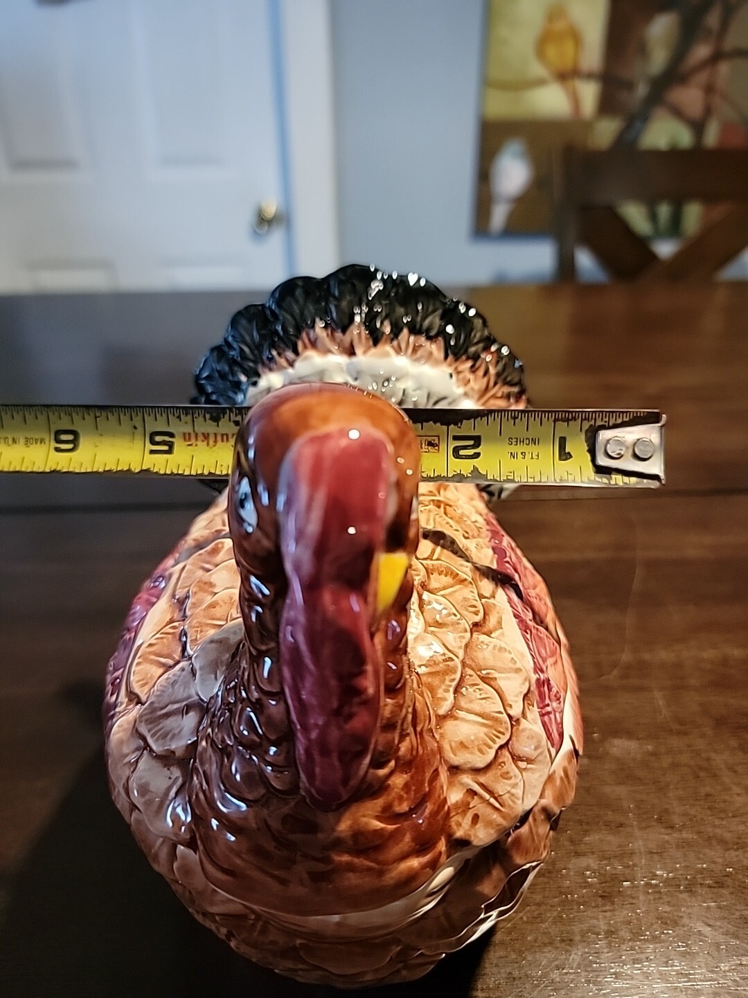 Vintage Figural Thanksgiving Turkey Soup Tureen Bowl Dish Decorative ...