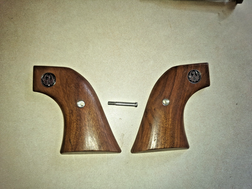 RUGER Model Blackhawk, Single Six, Vaquero, Factory Wood Grips #3 | eBay