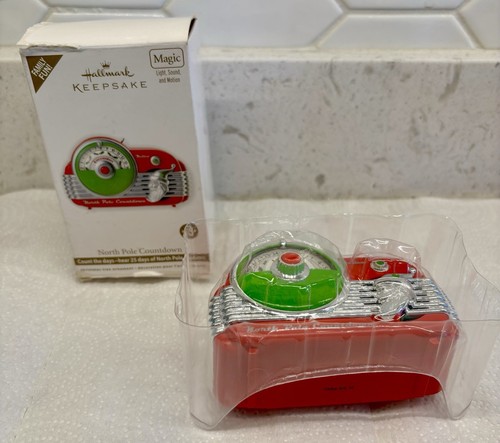 HALLMARK KEEPSAKE ORNAMENT NORTH POLE COUNTDOWN HANDCRAFTED 2012 ...