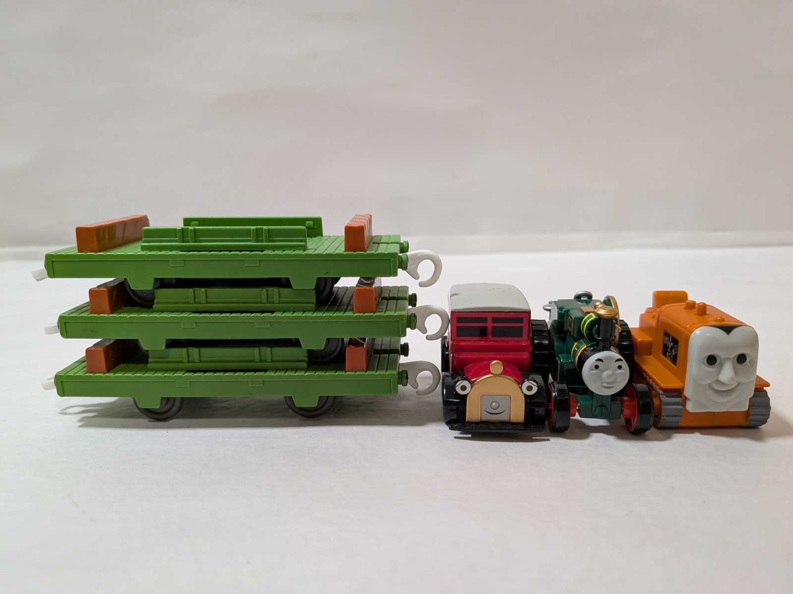 Thomas & Friends TOMY Plarail Trackmaster Terence and Caroline Trevor ...