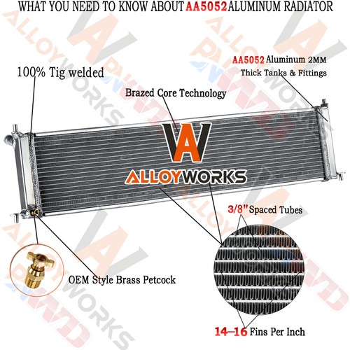 1057999-00-B Aluminum Radiator For 2016-2020 2021 2022 Tesla Model S | eBay