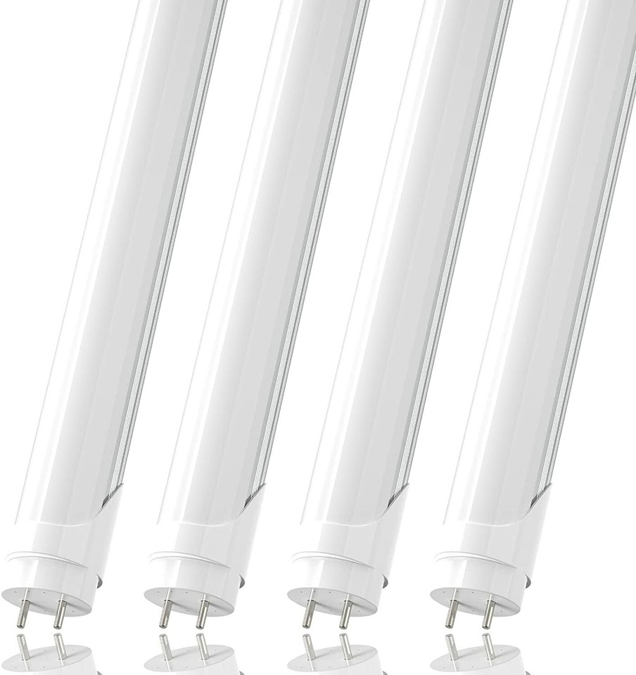 T8 Led Tube Light Bulbs 4ft 28w 60w 5000K 6000K G13 48'' Shop Light ...