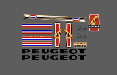 Peugeot Mitxe kit vinyl decal set sticker adesivi autocollant ステッ | eBay