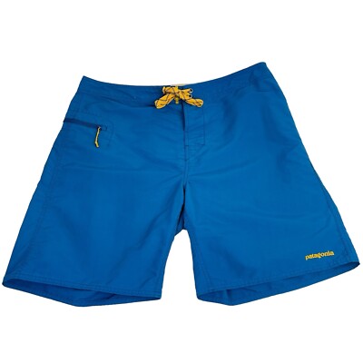 Patagonia Common Threads Board Shorts 86621SP17 Cobalt Blue Mens Size ...