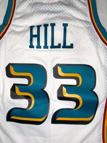 MITCHELL & NESS NBA HWC DETROIT PISTONS GRANT HILL 1998-99 SWINGMAN ...