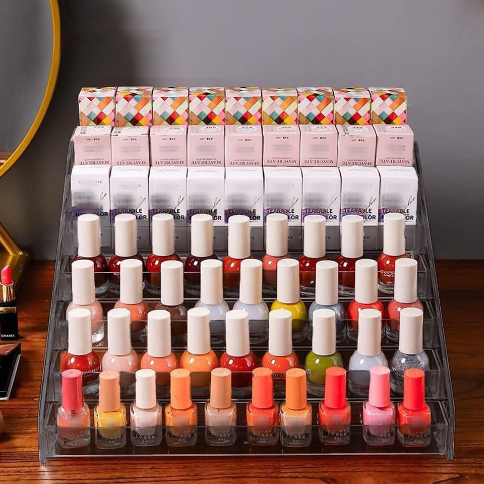 3/4/5/6/7 Tier Acrylic Collector Card Display Stand Rack Shelf For ...