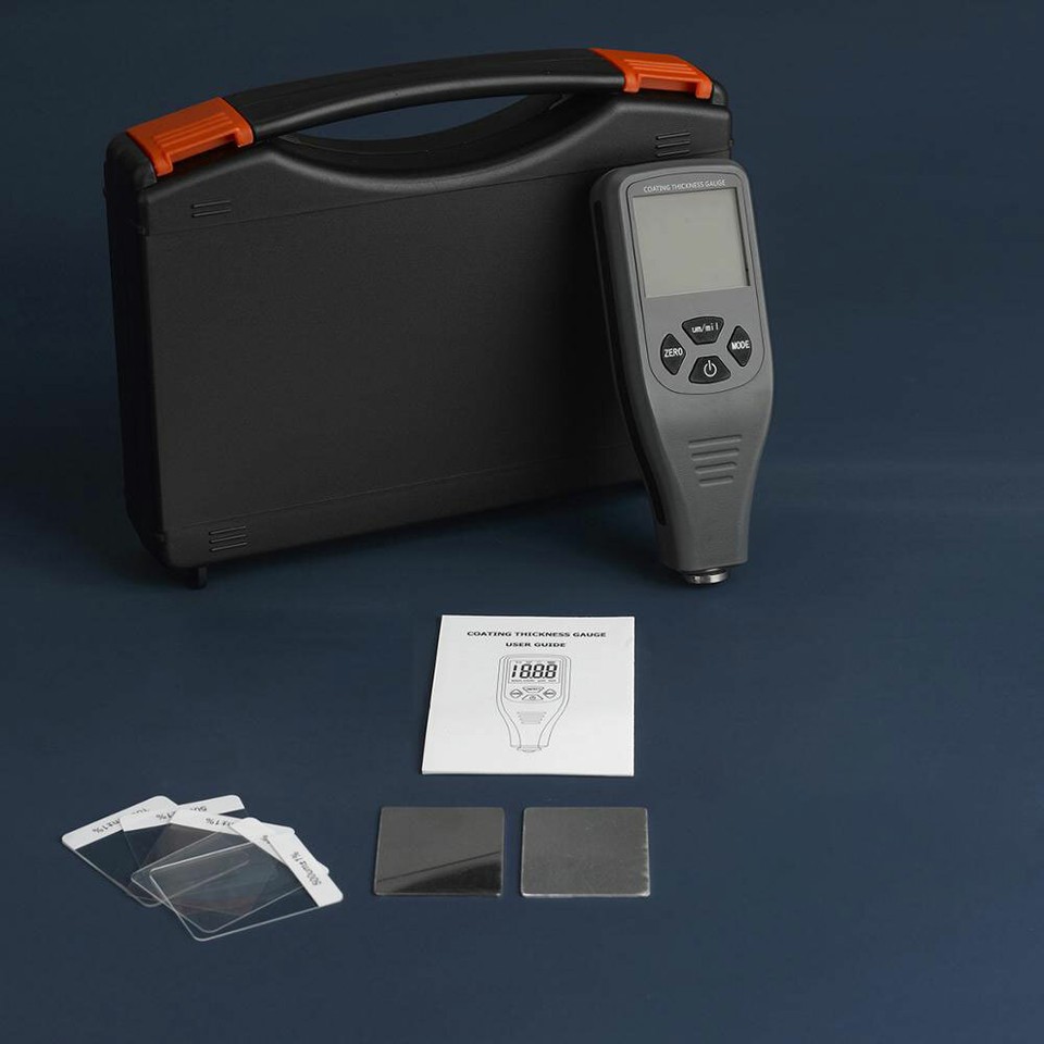 Coating Thickness Gauge Car Paint Tester 0~1300 um Integral Probe F&NF ...