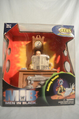 Men In Black MIB Jeebs Figure W/ Regenerating Heads 1997 by Galoob Toys ...