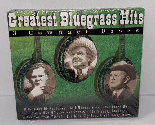 Greatest Bluegrass Hits - Various Artists - 3 CD Set - NEW - SEALED | eBay
