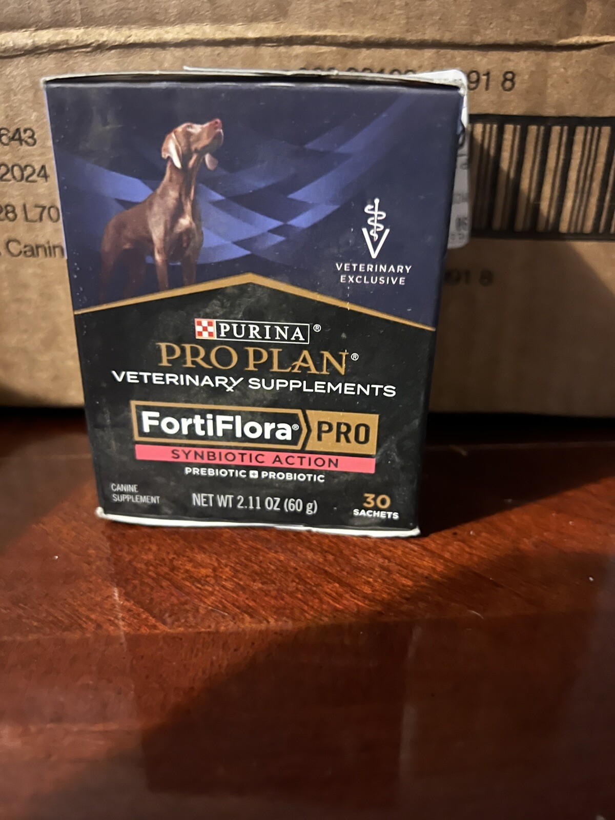 Purina FortiFlora PRO Synbiotic Action Dog Probiotic Supplement 1 box ...