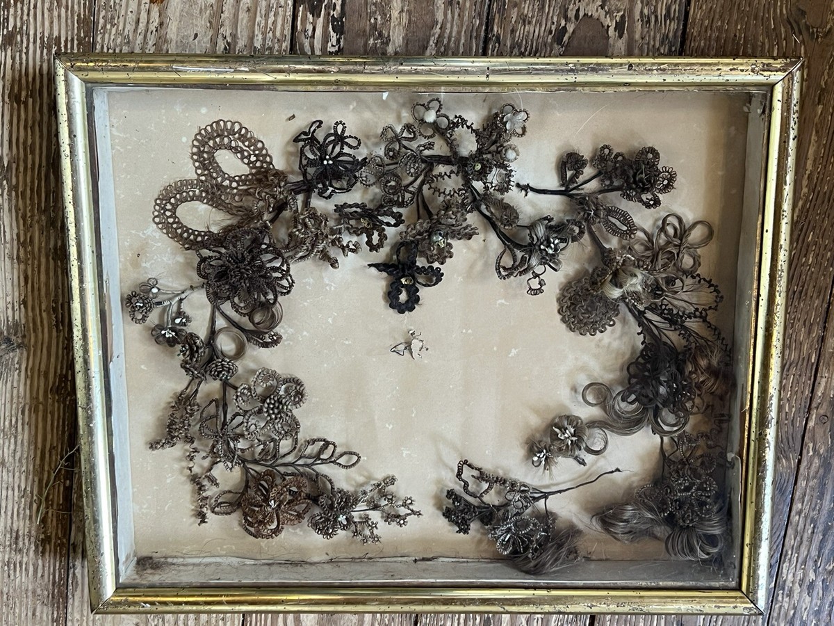 Victorian Mourning Hair Art