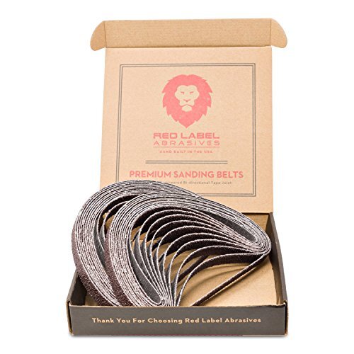 1/2 X 18 Inch 36 Grit Aluminum Oxide Air File Sanding Belts 20 Pack | eBay