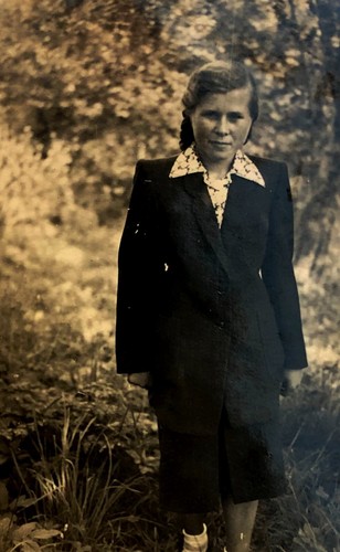 1955 Cute Soviet Girl Costume Portrait Vintage Photo | eBay