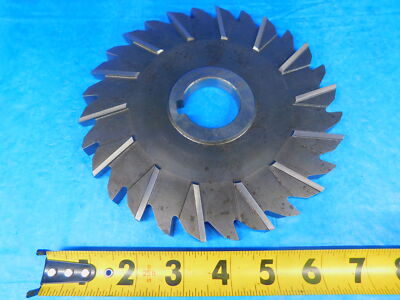 NIAGARA 7" OD X 7/16 WIDTH X 1 1/2 PILOT STAGGERED TOOTH SIDE MILL ...
