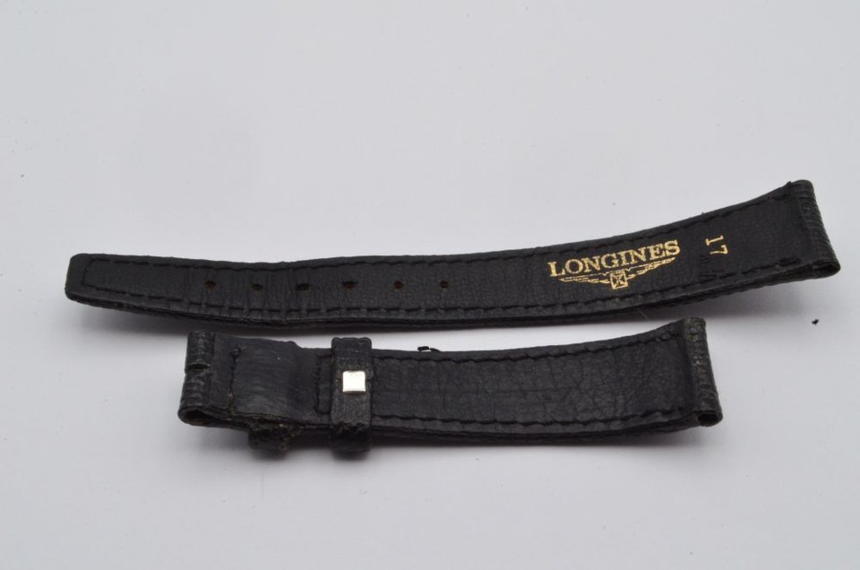 Longines Leather Bracelet 0 21/32in For Buckle Clasp | eBay