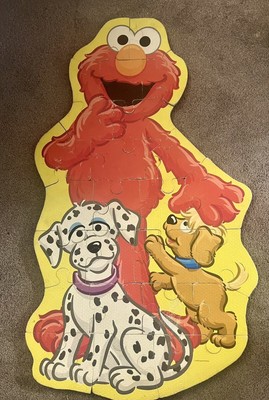 Sesame Street My Pal Elmo Foam Floor Puzzle 24 inch 25 piece Complete ...