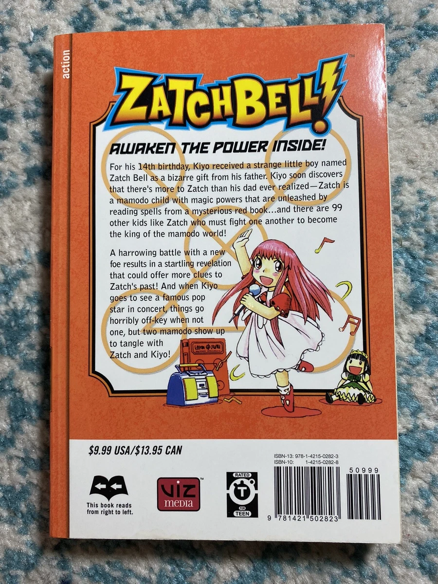 Zatch Bell! #4 - Manga by Makoto Raiku (2005) First Printing, First Edition, OOP resende.rj.gov.br