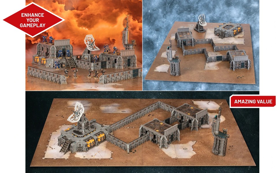 Fronteris Battlefield Combat Patrol Terrain Pack Special Bulk WH40K ...